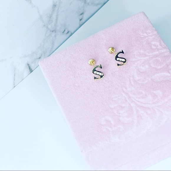 Jewelry | Solid 14k Gold Letter S Earrings | Poshmark